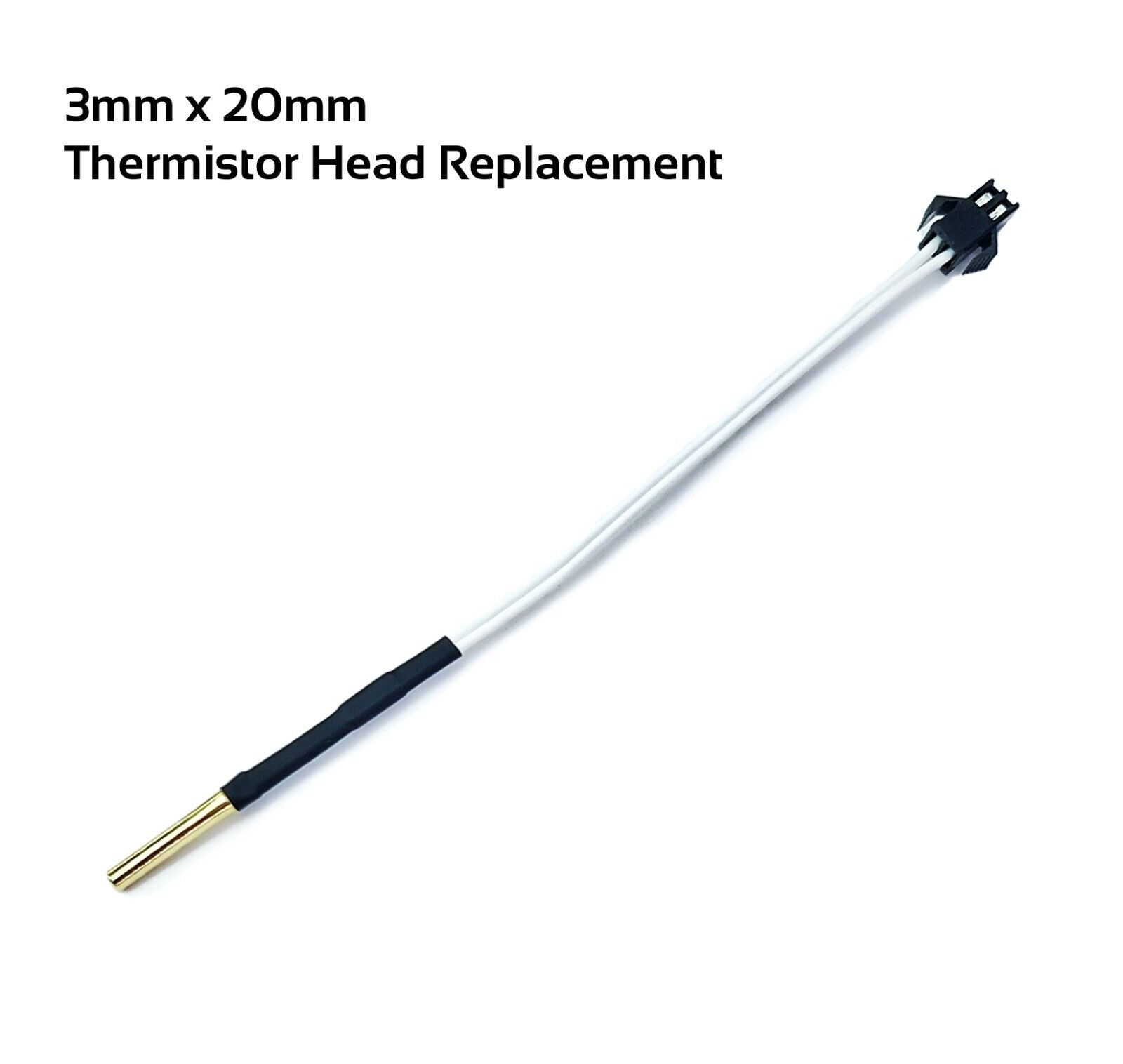 3D Printer Thermistor NTC 100k B3950 Hot Swap Cartridge Style 300c ...