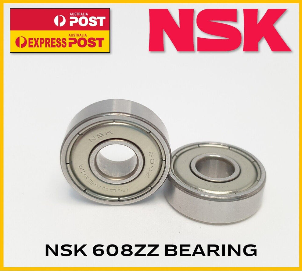 608ZZ Bearing NSK Premium Upgrade 608 Sealed Deep Groove 1pc – sayercnc