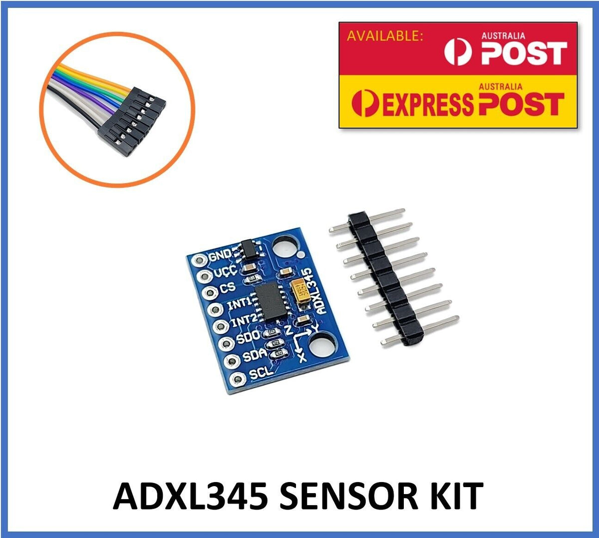 ADXL345 3Axis Gravity Acceleration Tilt Digital For Arduino Raspberry ...