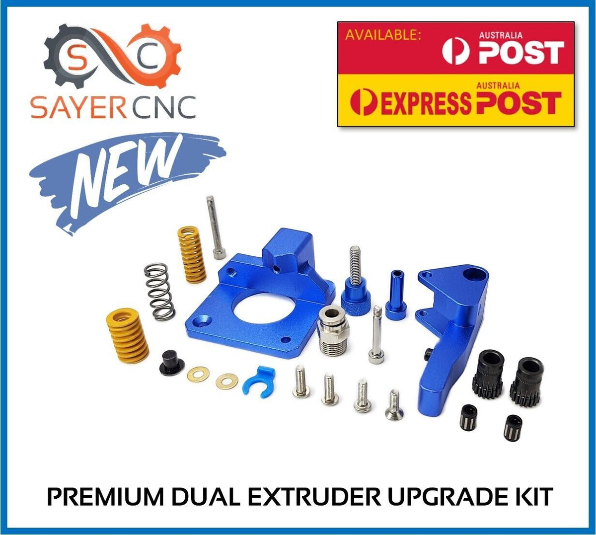 Best Dual Gear Extruder Upgrade for 3D Printers – sayercnc