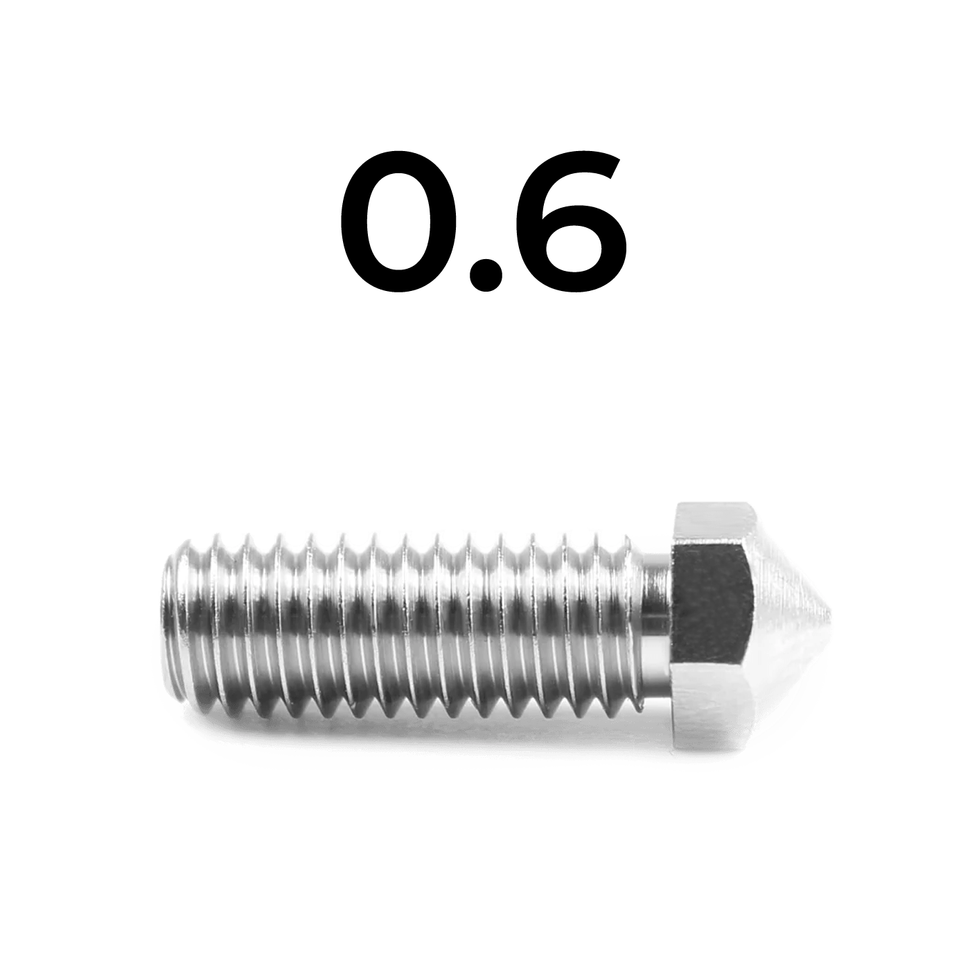 Micro Swiss Brass Plated Wear Resistant E3D Volcano Compatible Nozzle ...