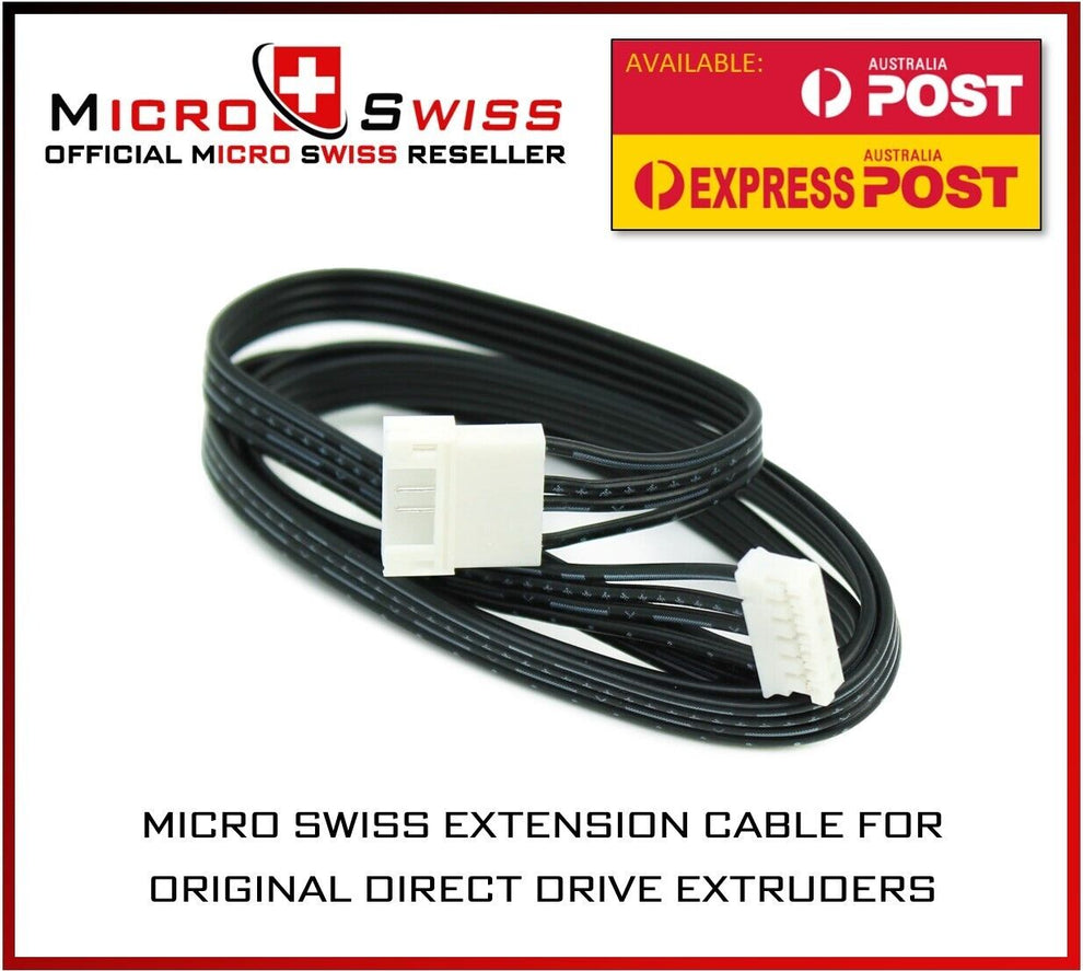 Micro Swiss Extension Cable For Original Direct Drive Extruders Australia – sayercnc