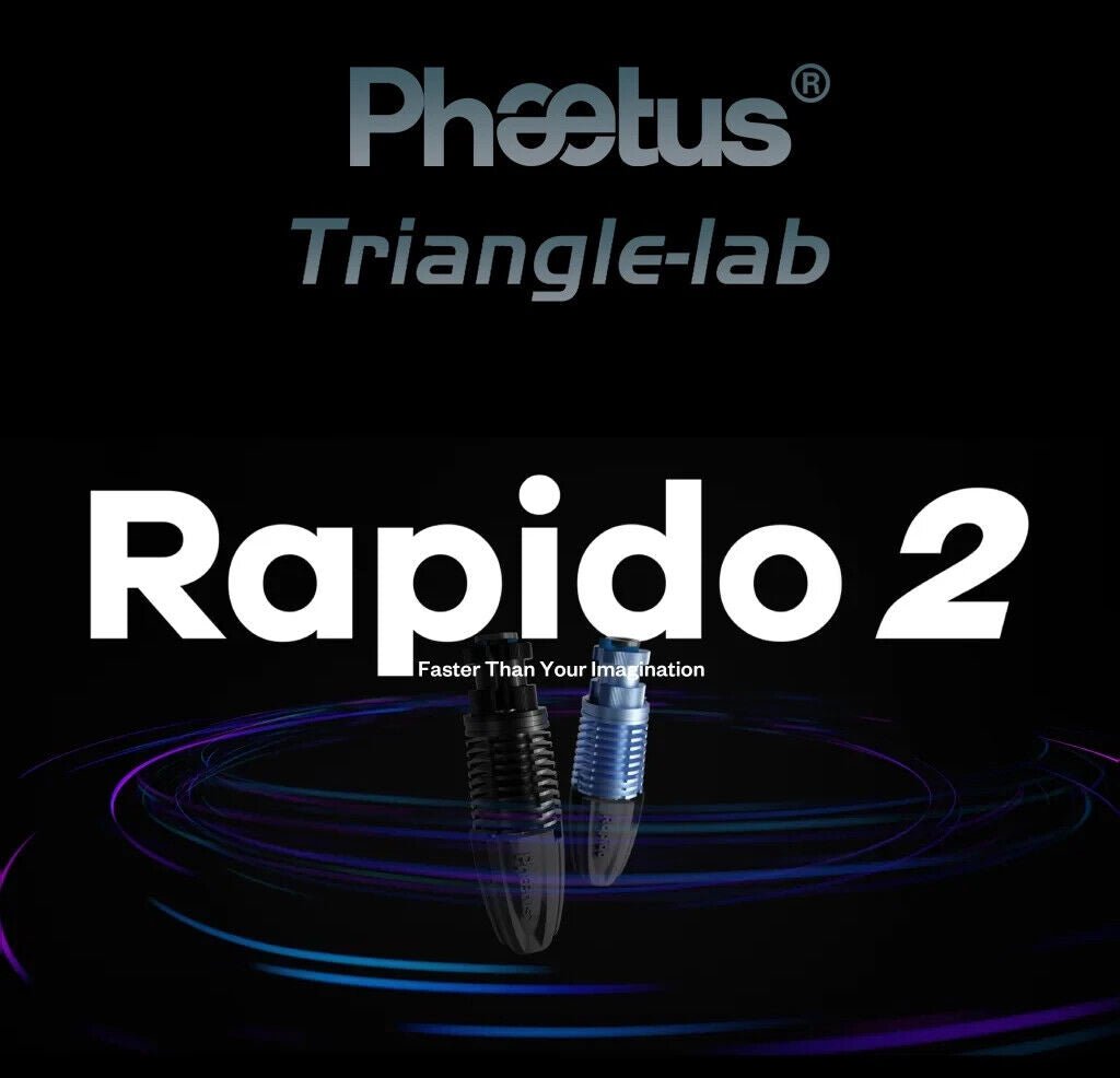 New Phaetus Rapido 2 Ultra High Flow Hotend 104NT Black Australia – sayercnc