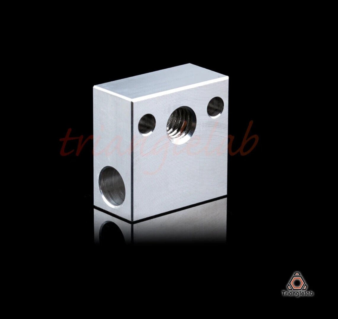 Triangle-Lab MK8 Aluminium Heater Block Suits Ender 3 CR10 and More ...
